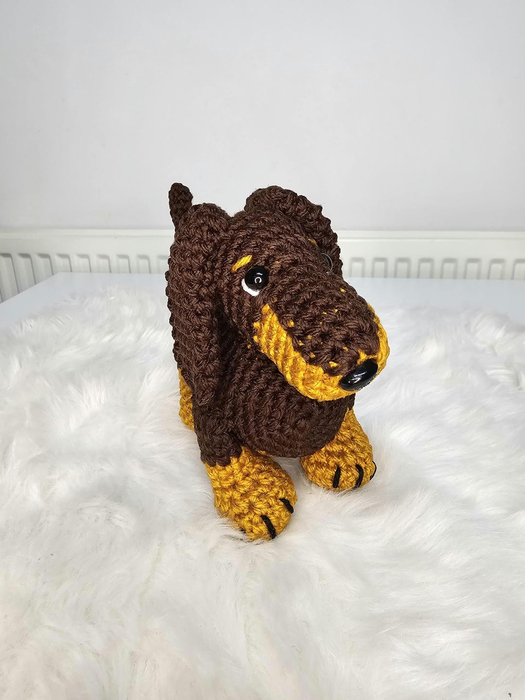 Easy Sausage Dog Crochet Pattern - Etsy