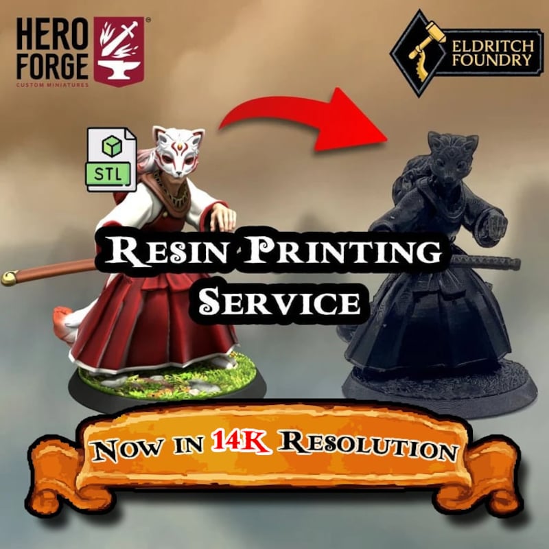 Hero Forge Custom Miniatures - Etsy