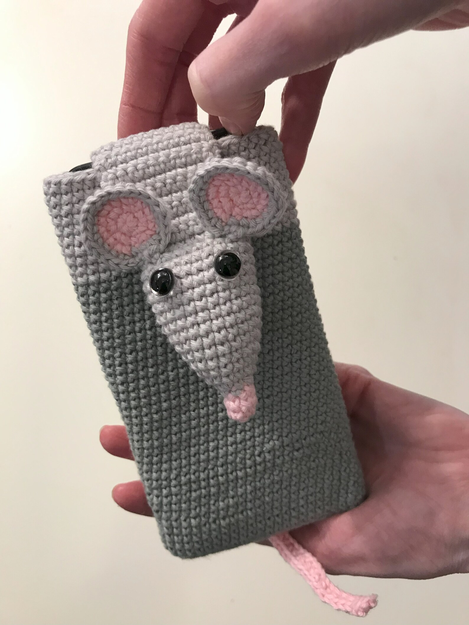 Cute Rat Phone Case/bag Crochet Pattern - Etsy