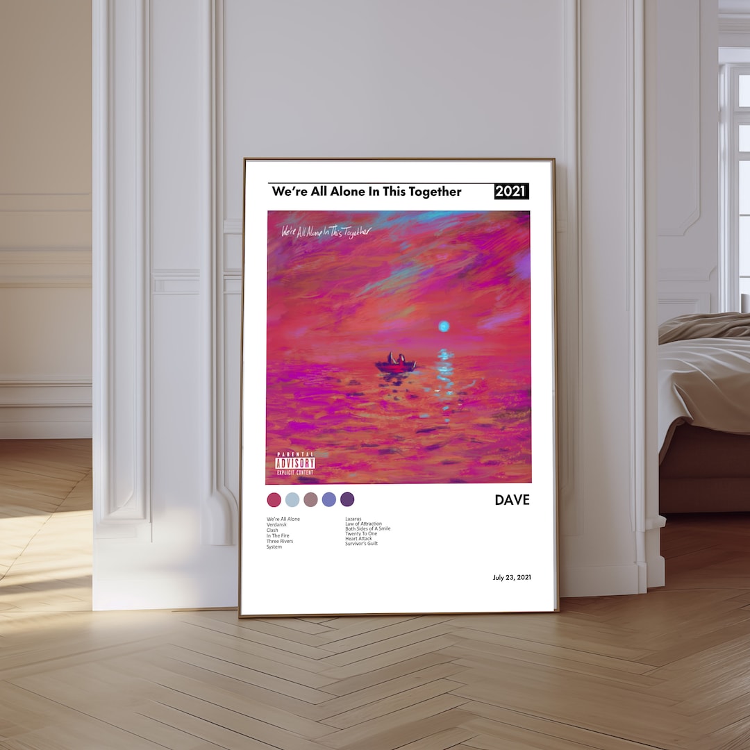 ALBUM COVER ART Dave Were All Alone in This Together Digital Download ...