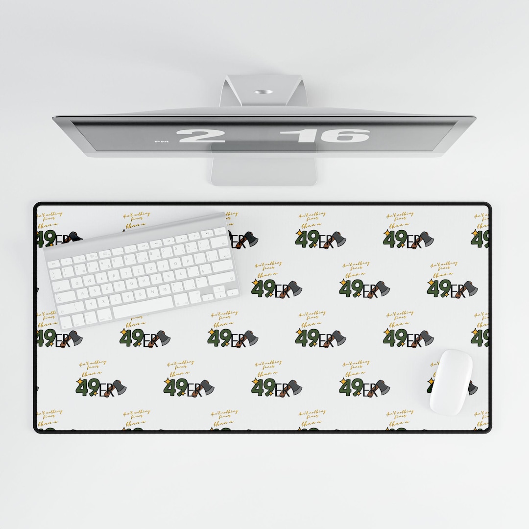 UNC Charlotte Desk Mat: 49ers Home Office Decor - Etsy