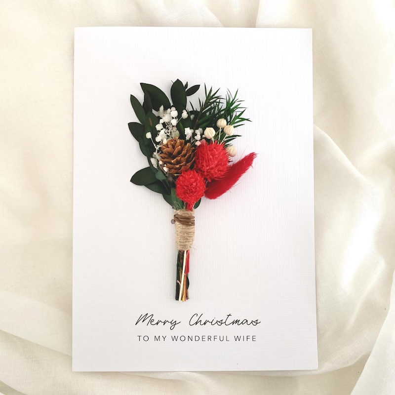 Happy Christmas Card - Etsy UK