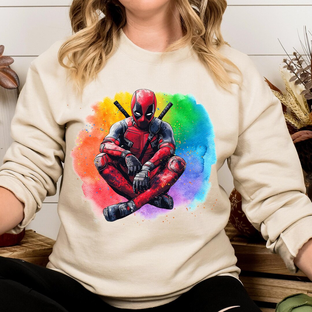 Deadpool Watercolor and Splash Styles, High Resolution PNG, Movie ...