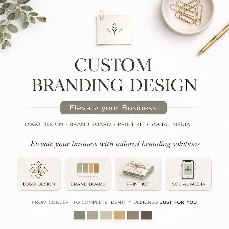 Custom Branding & Logo Design | Professional Logo Design, Brand Kits ...
