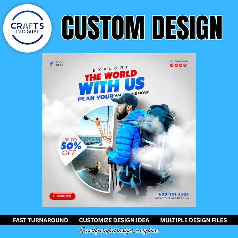 Servicio de diseño gráfico personalizado / Diseños para anuncios en ...
