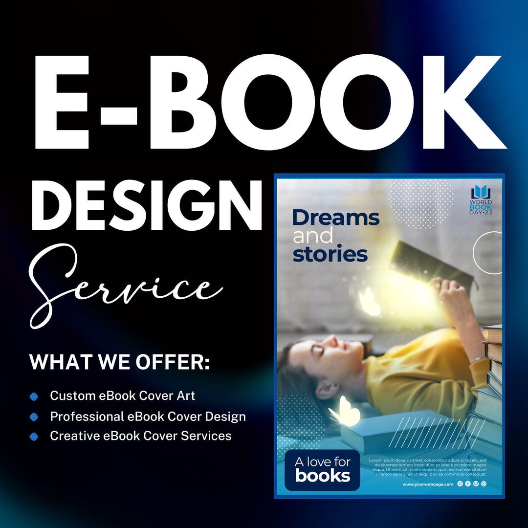 Hire a Designer for Personalized E-book Design, Custom E-book Cover ...