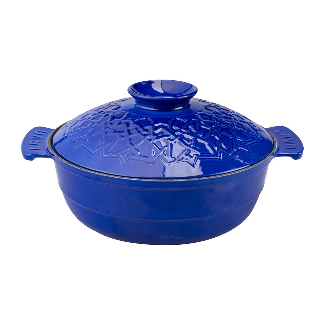 Lava Anatolia Seljuk Casserole With Cast Iron Self Handles, Round, 26 X ...