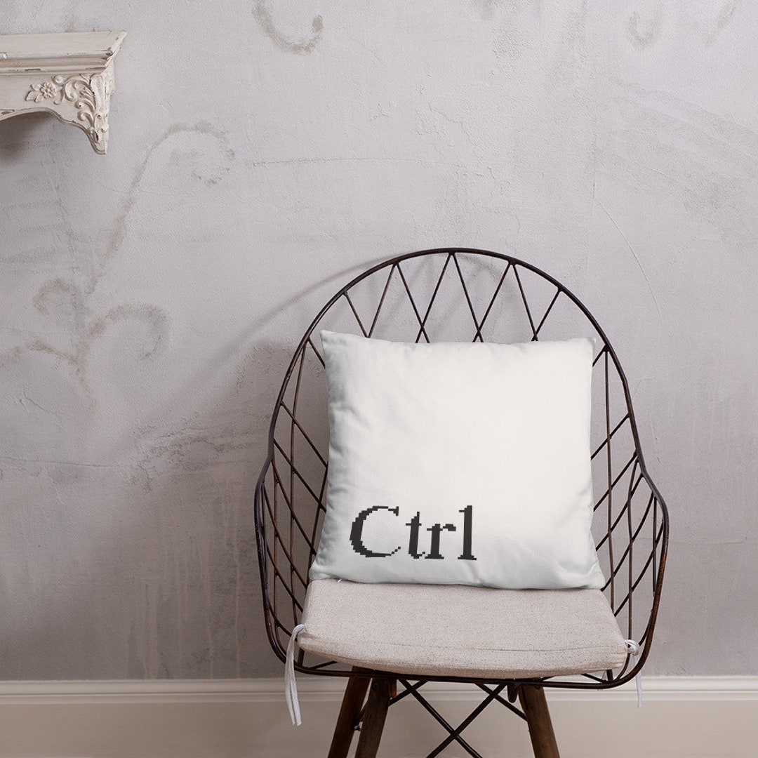 Ctrl Basic Pillow - Etsy