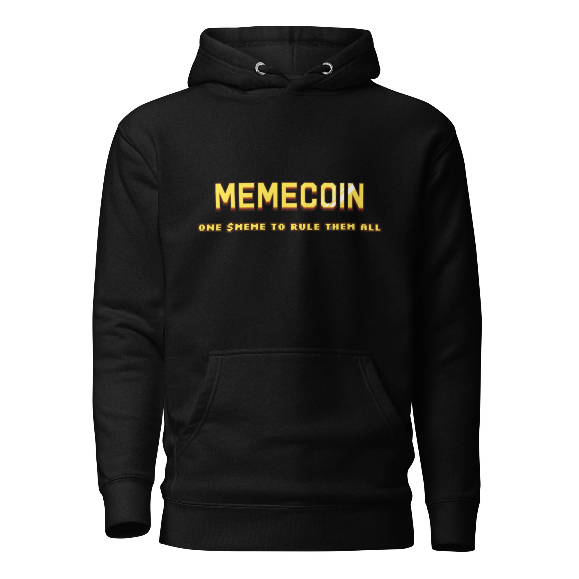 Memecoin Hoodie, One Coin to Rule Them All, Crypto Hoodie ...