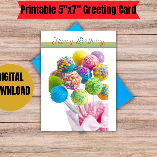 Birthday Cake Pop - Etsy