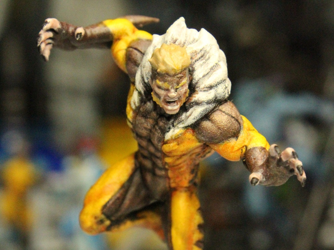Sabretooth for Marvel Crisis Protocol - Painted Miniature - Etsy