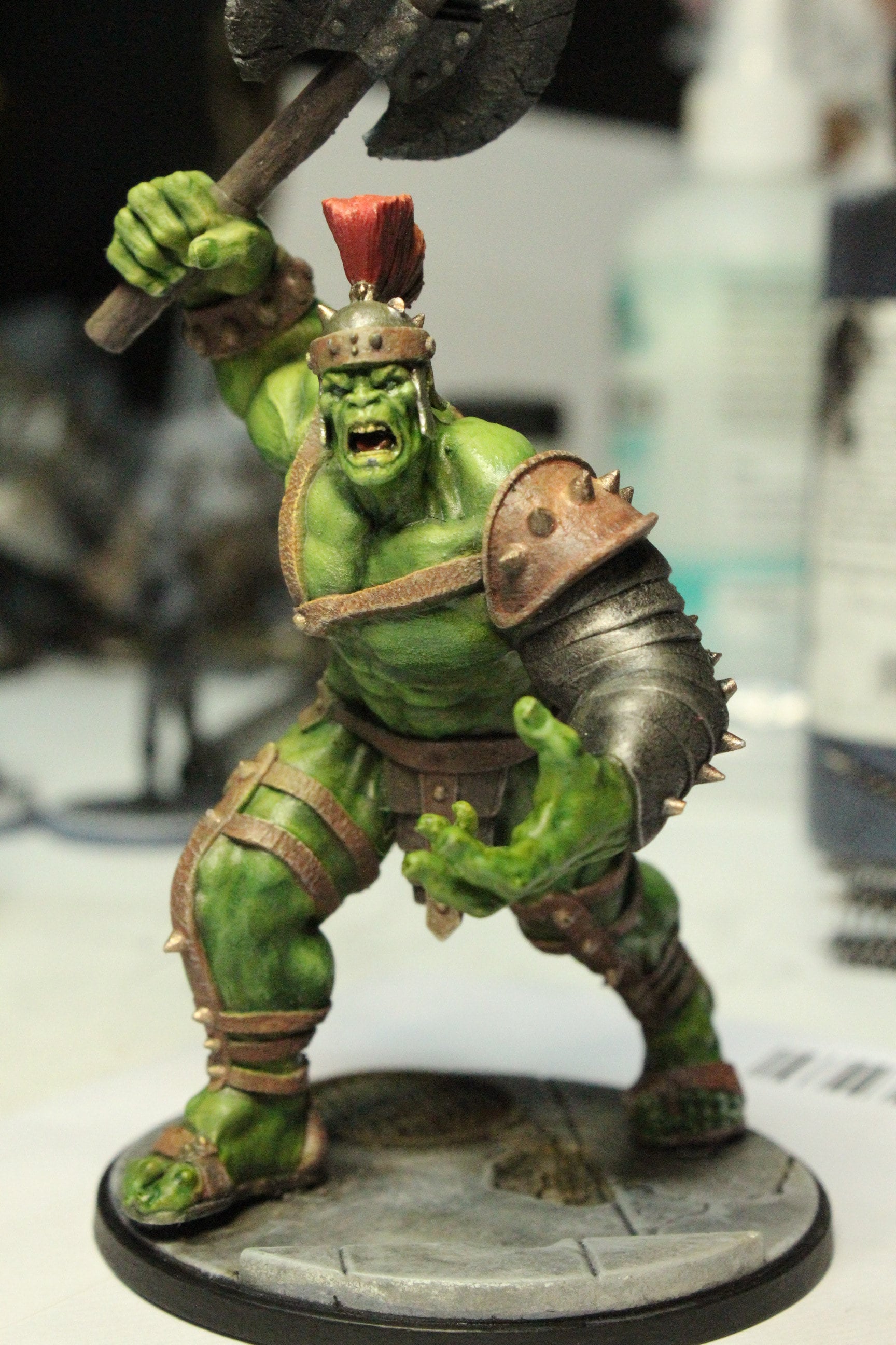 The Angry Gladiator by C27 Studio Painted Miniature - Etsy