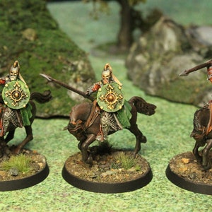 Commission Painted Rohan Royal Knights, 3 Painted Miniatures - Etsy