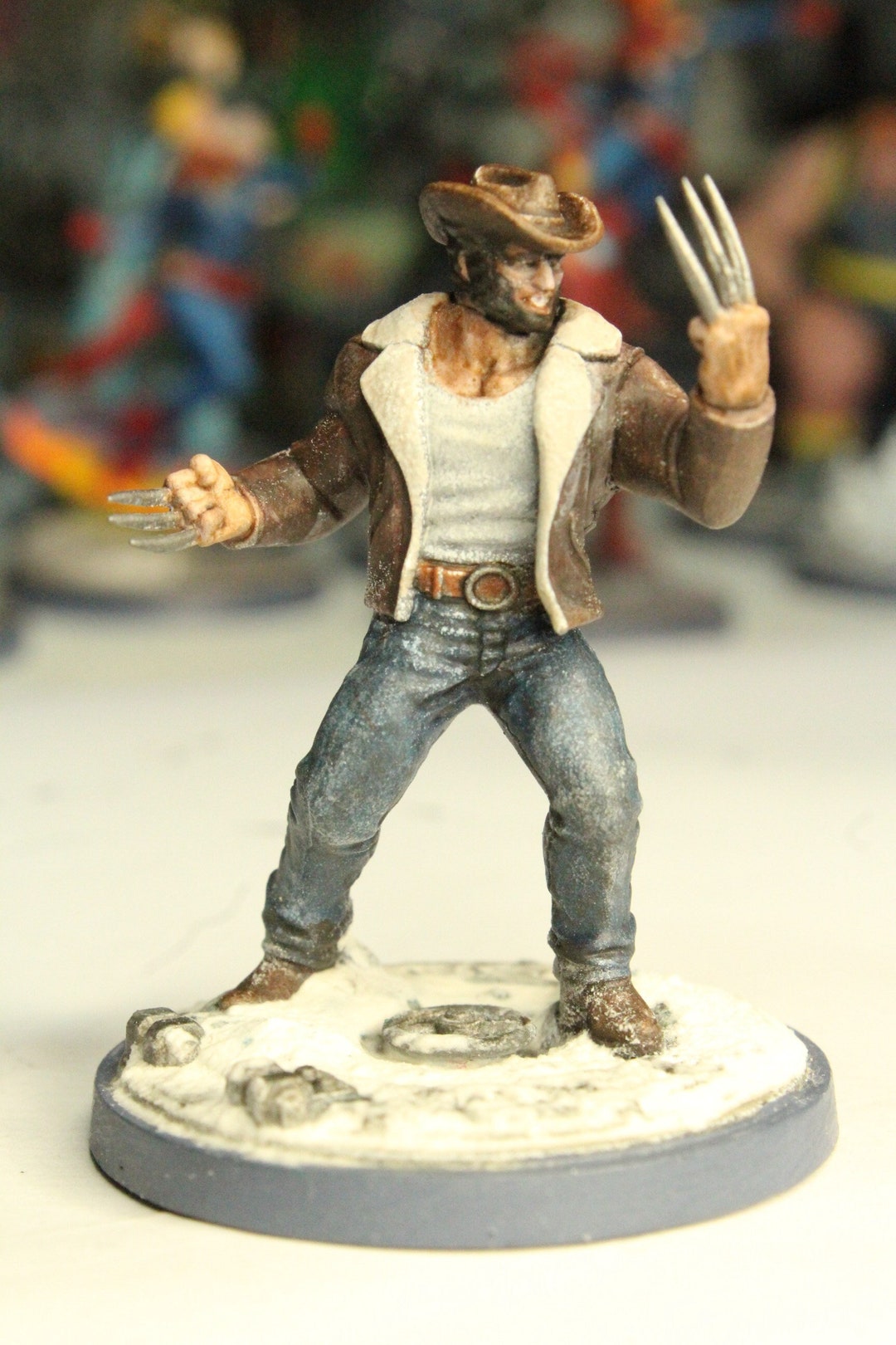 Logan, the Wolverine for Marvel Crisis Protocol Painted Miniature - Etsy