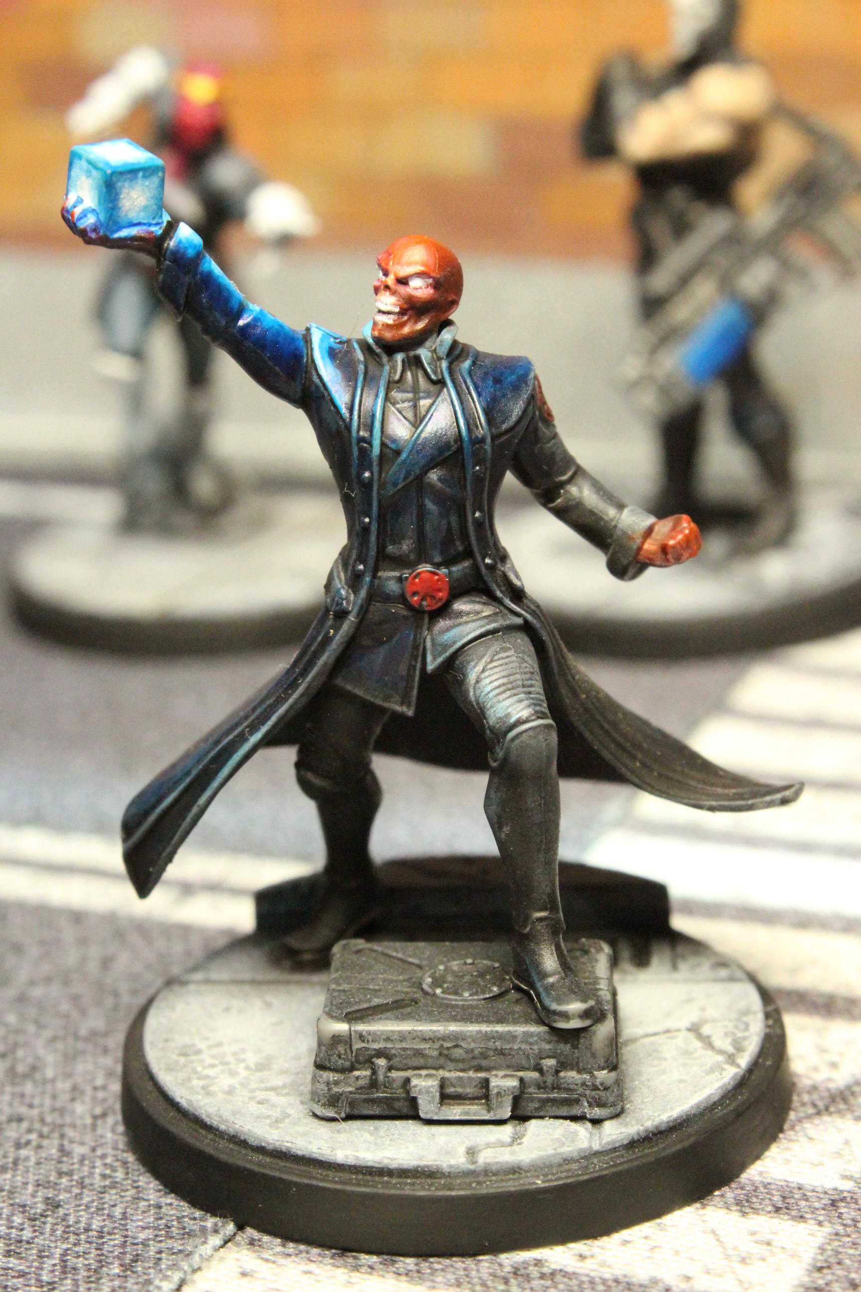 Commission Painted Earth's Mightiest Core Set for Marvel Crisis ...