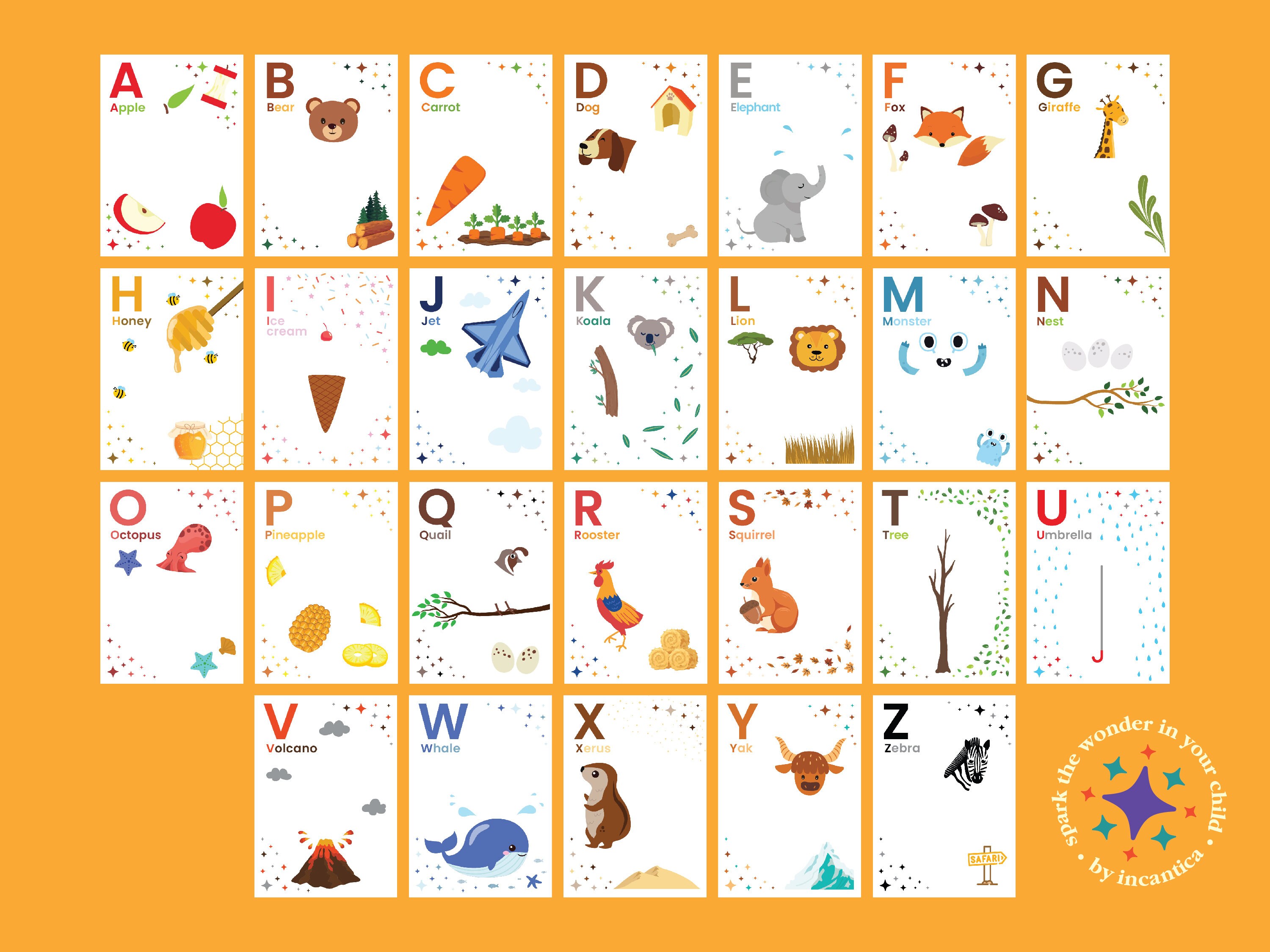 Alphabet Handprint Worksheets: A Hands-on Way for Kids to Learn Their ...