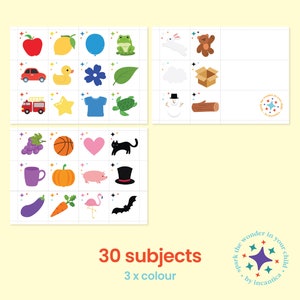 The Train of Colors - Matching and Color Recognition for Little Ones - Etsy