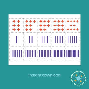 Counting Houses Printable, Number Matching Game (digital Download) - Etsy