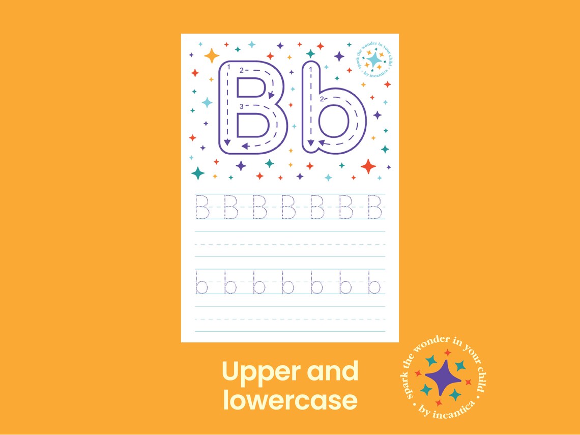 Early Educational Alphabet Tracing Worksheets, A to Z, Letter Practice ...