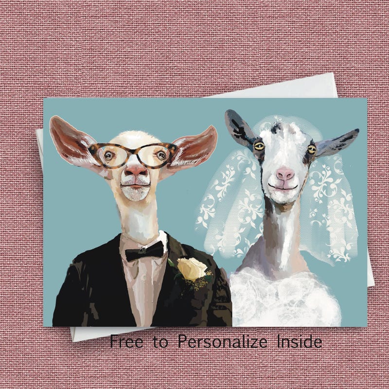 Funny Goat - Etsy