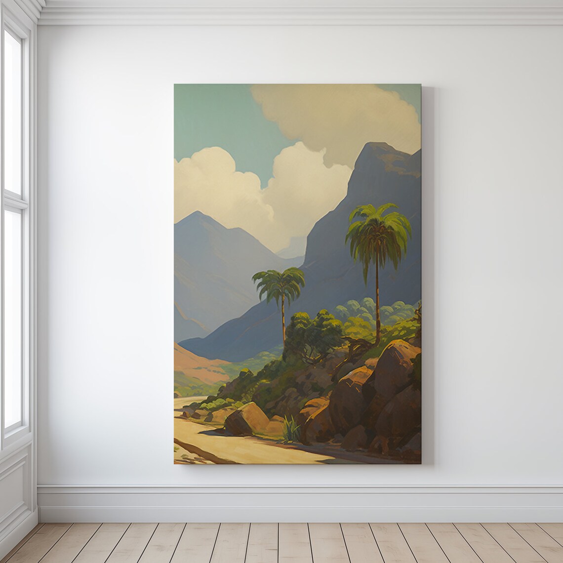 Plein Air Style Digital Downloadable Printable Art - California Coastal ...