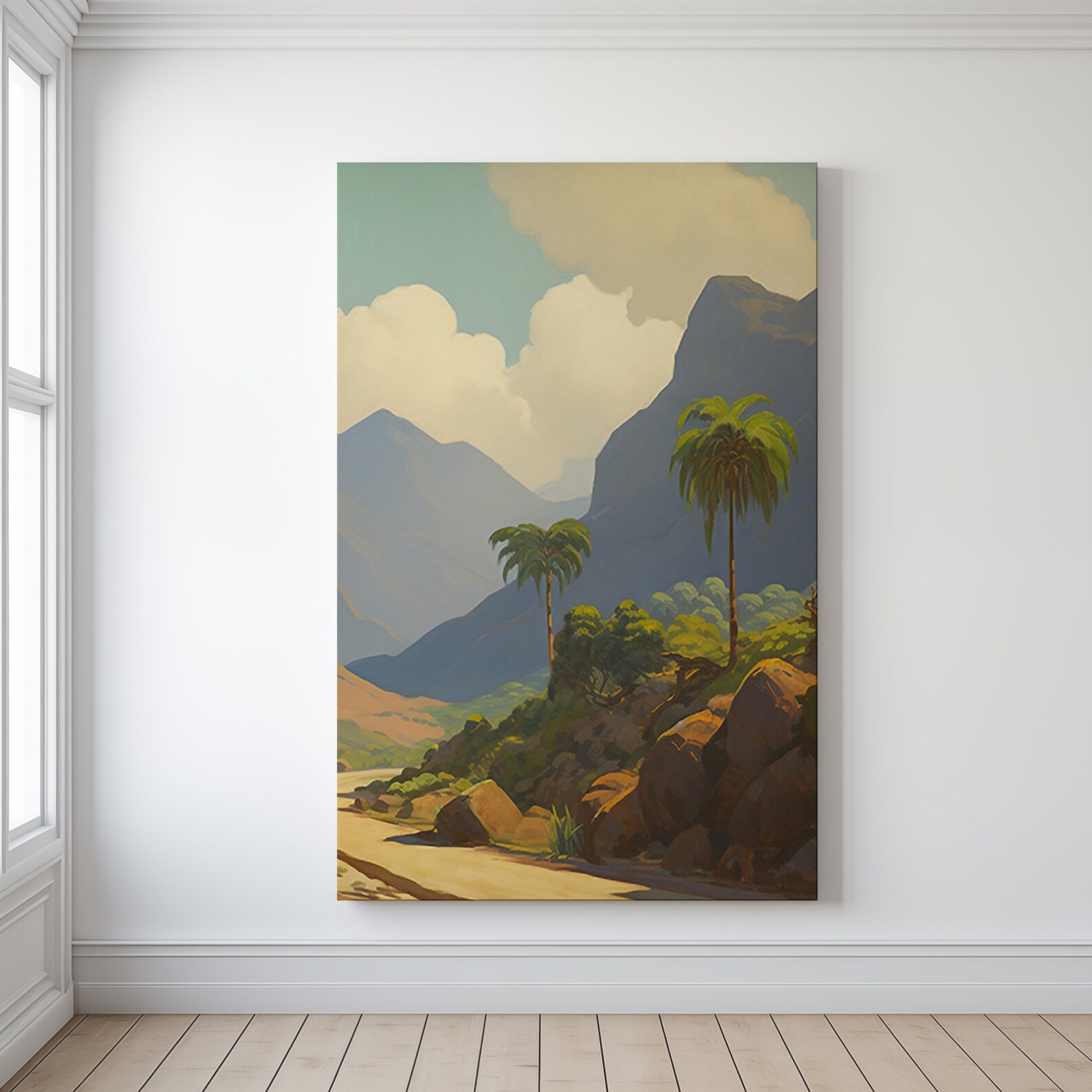 Plein Air Style Digital Downloadable Printable Art - California Coastal ...