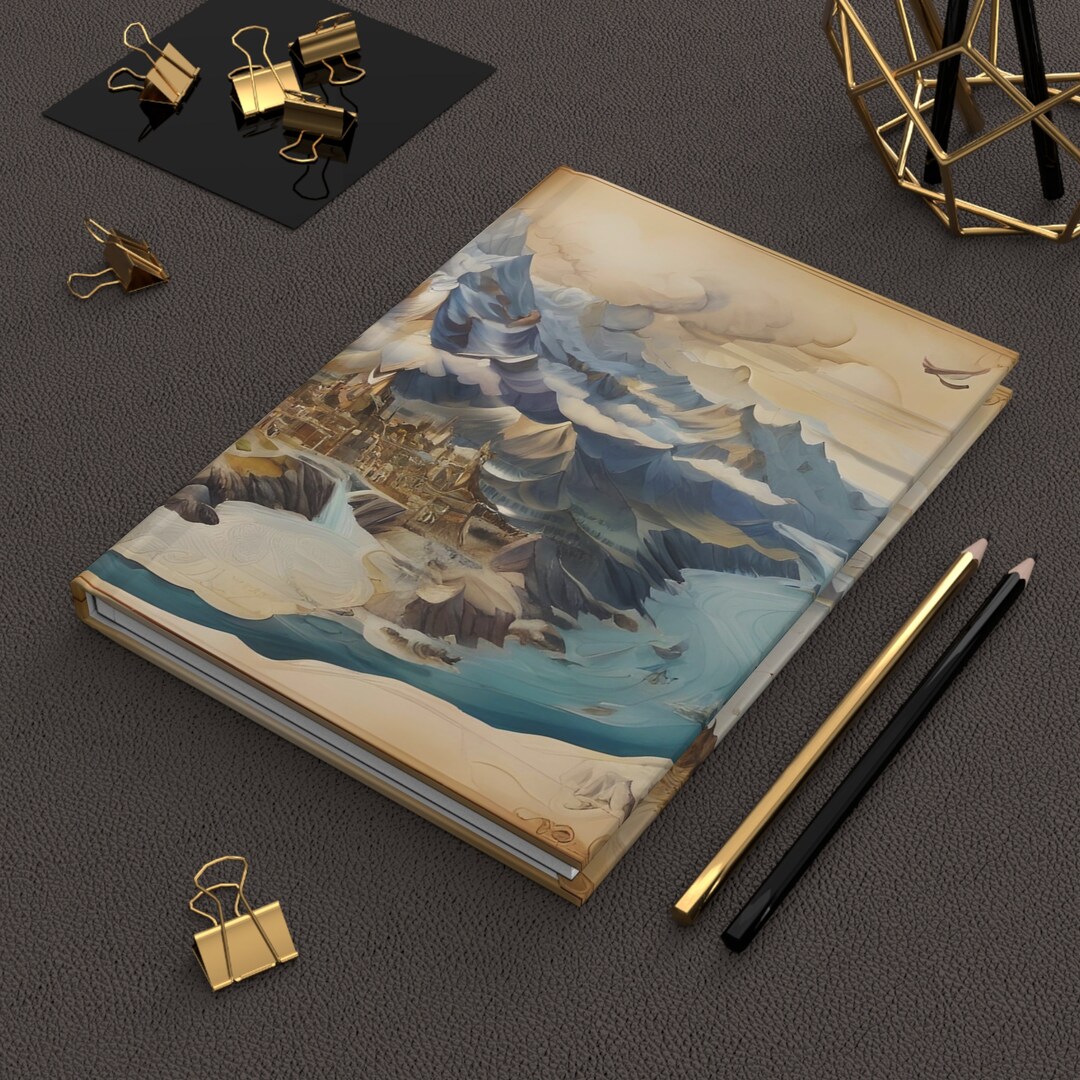 Fabled Cartography Journal Ancient Fantasy Map Medieval Fantasy Voyage ...