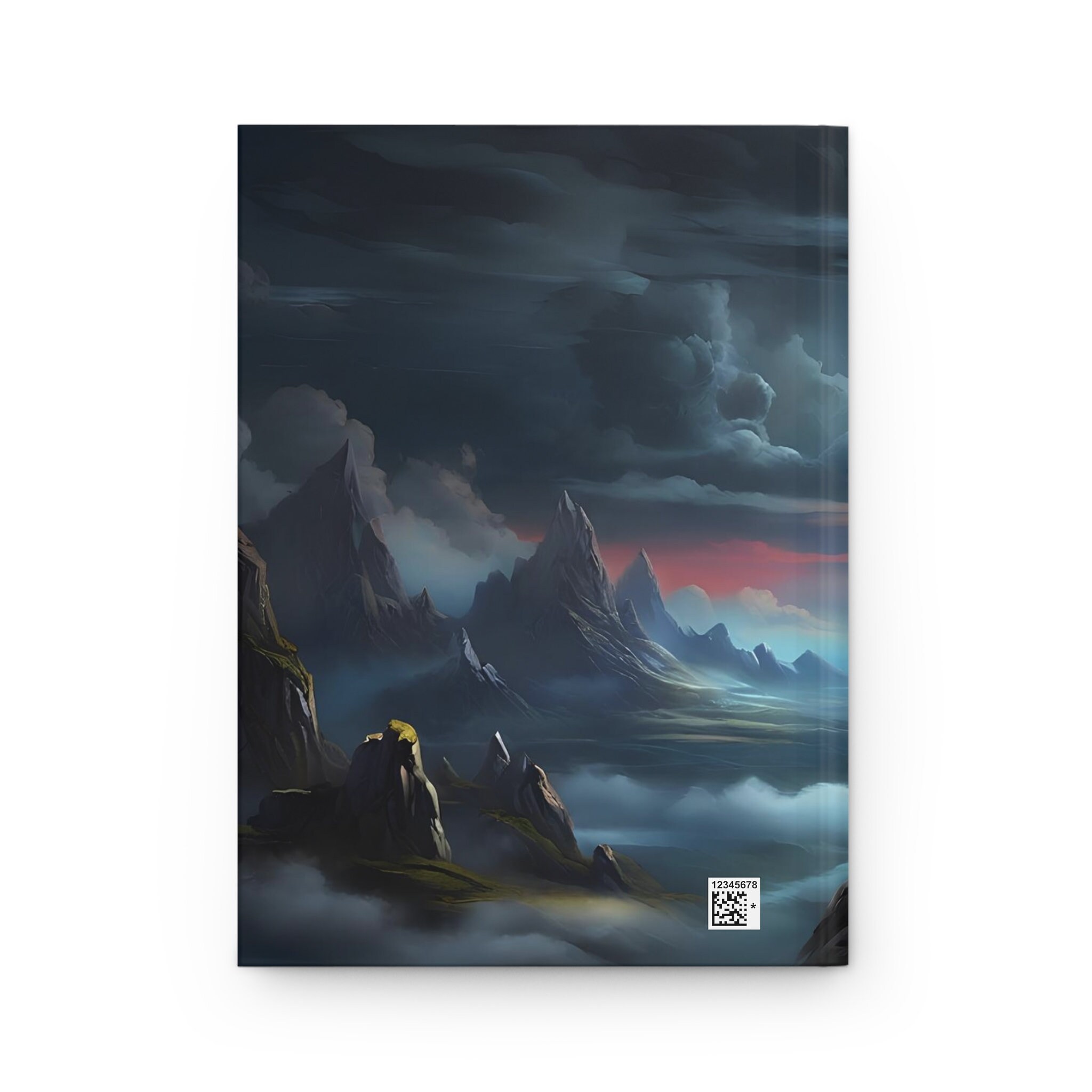 Fantasy Journal Dragon Notebook Journal Dark Dragon Fantasy Art Journal ...