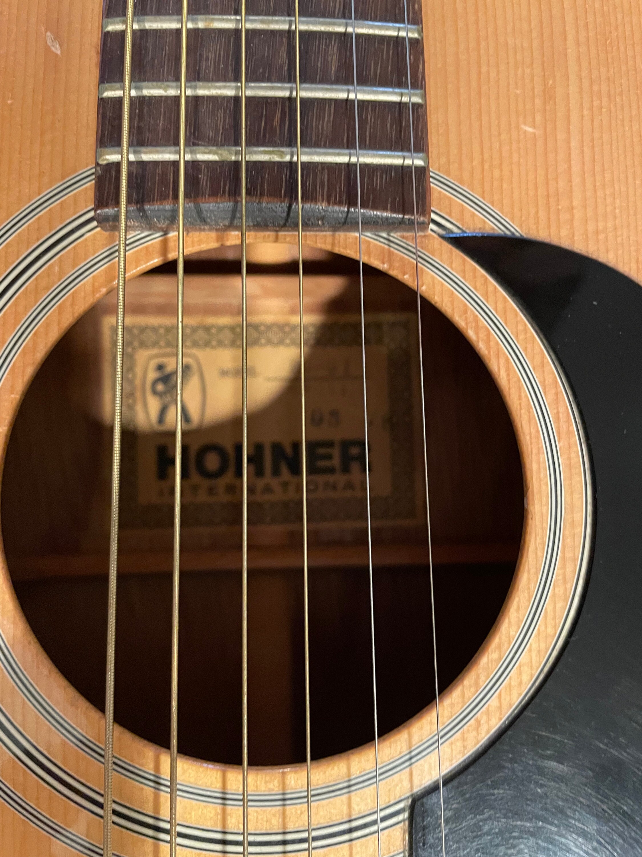 Hohner 1978 Acoustic Guitar FG-07 With Case - Etsy