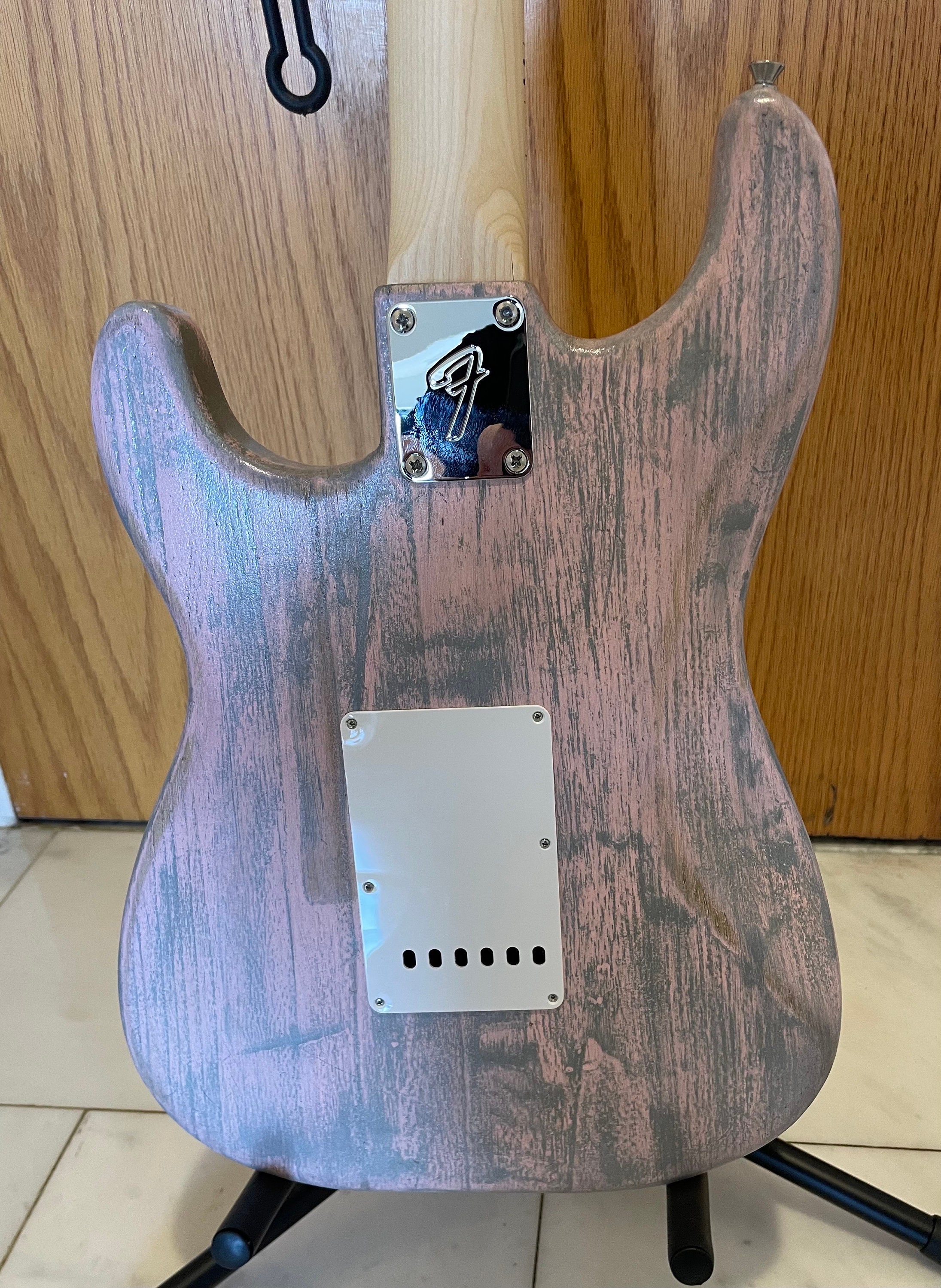 Custom Strat Style Electric Guitar. Triple Lipstick Pickups. Vintage ...