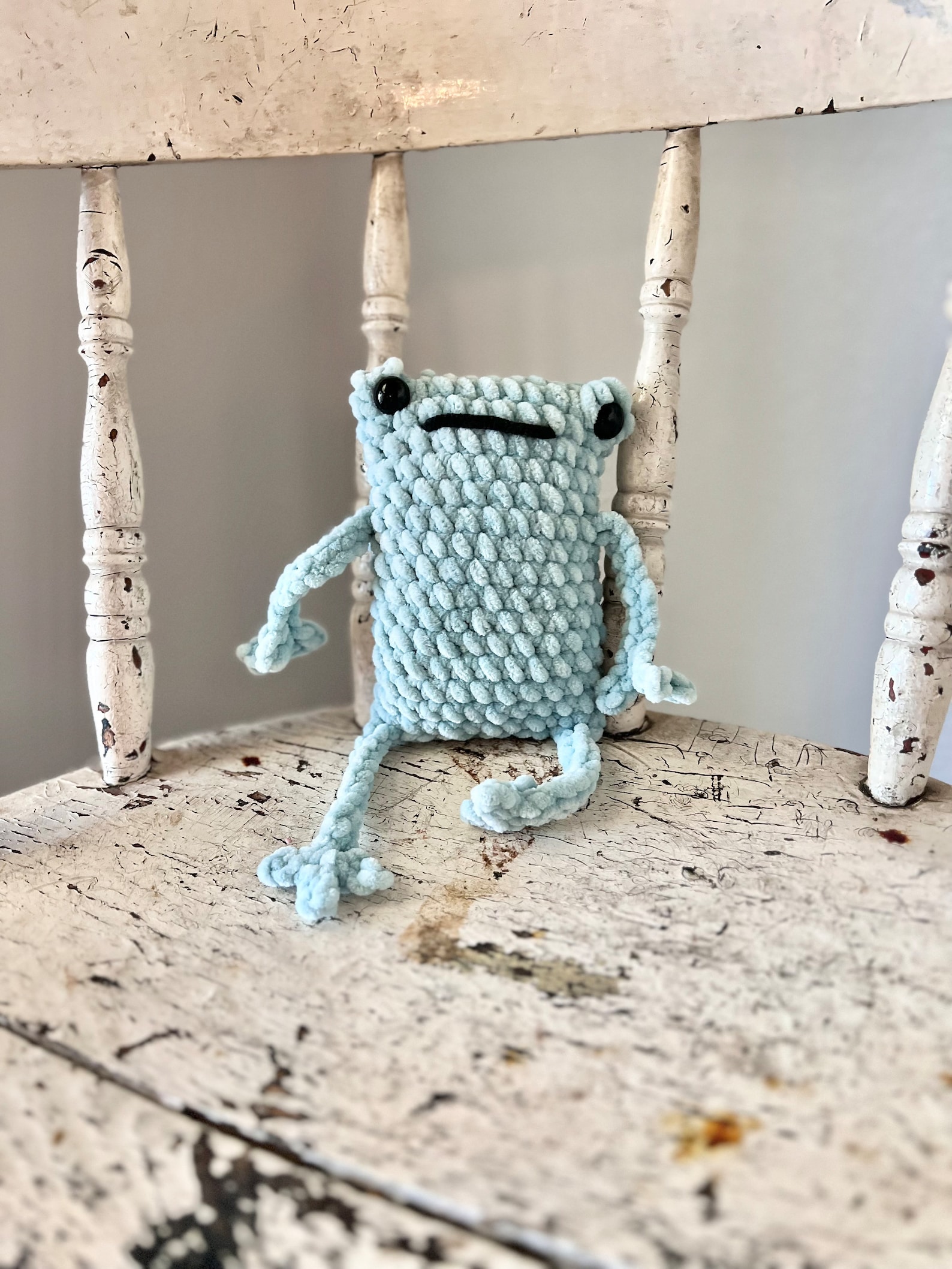 READY TO SHIP Leggy Frogs Amigurumi Frog Frog Plushie 6 Inch Stuffy - Etsy