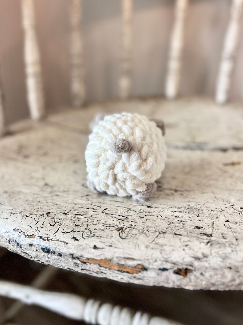 Crochet Sheep Amigurumi Lamb Sheep Plushie 4 Inch Stuffy - Etsy