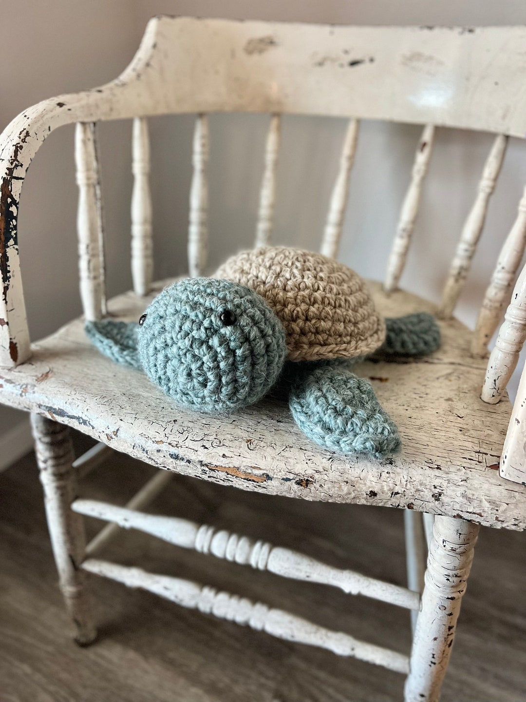 READY TO SHIP!!! Jumbo Crochet Sea Turtle | Amigurumi Sea Turtle ...