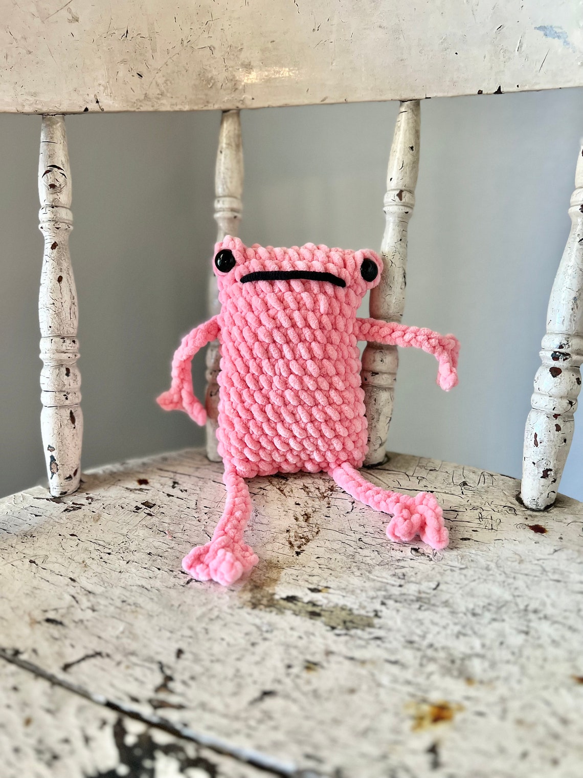 READY TO SHIP Leggy Frogs Amigurumi Frog Frog Plushie 6 Inch Stuffy - Etsy