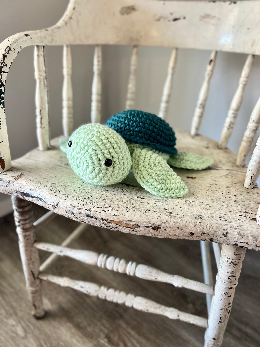 SALE!!! Jumbo Crochet Sea Turtle | Amigurumi Sea Turtle | Turtle ...