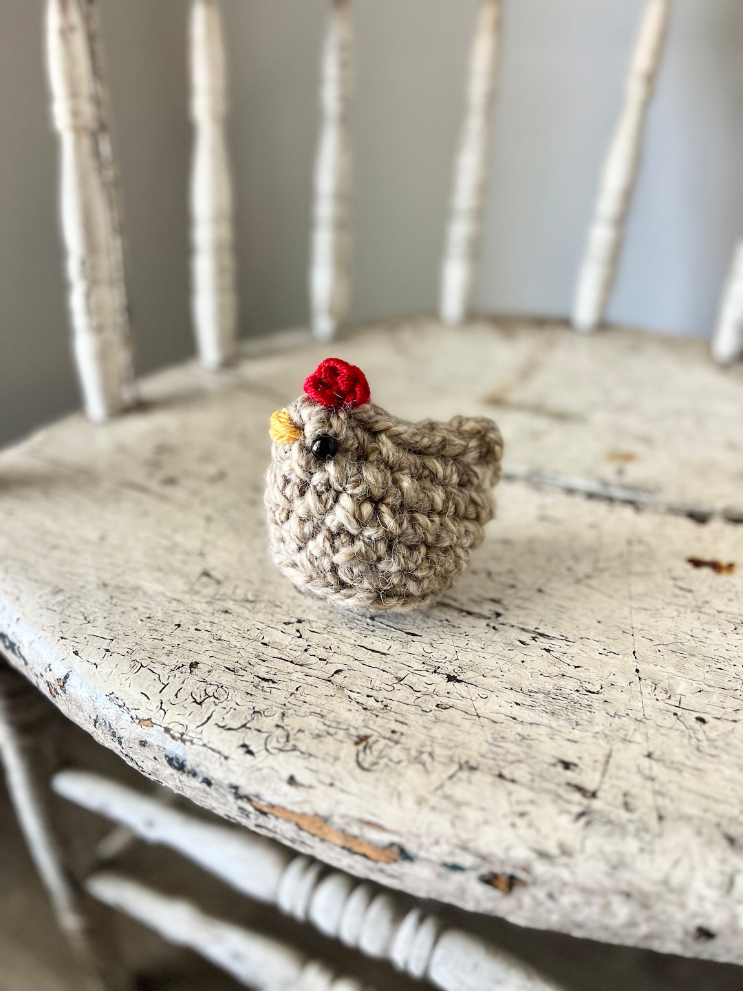 Crochet Mini Chicken | Amigurumi Chicken | Chicken Plushie | 3 Inch ...