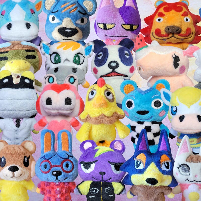 Plush Oc Keychain - Etsy UK