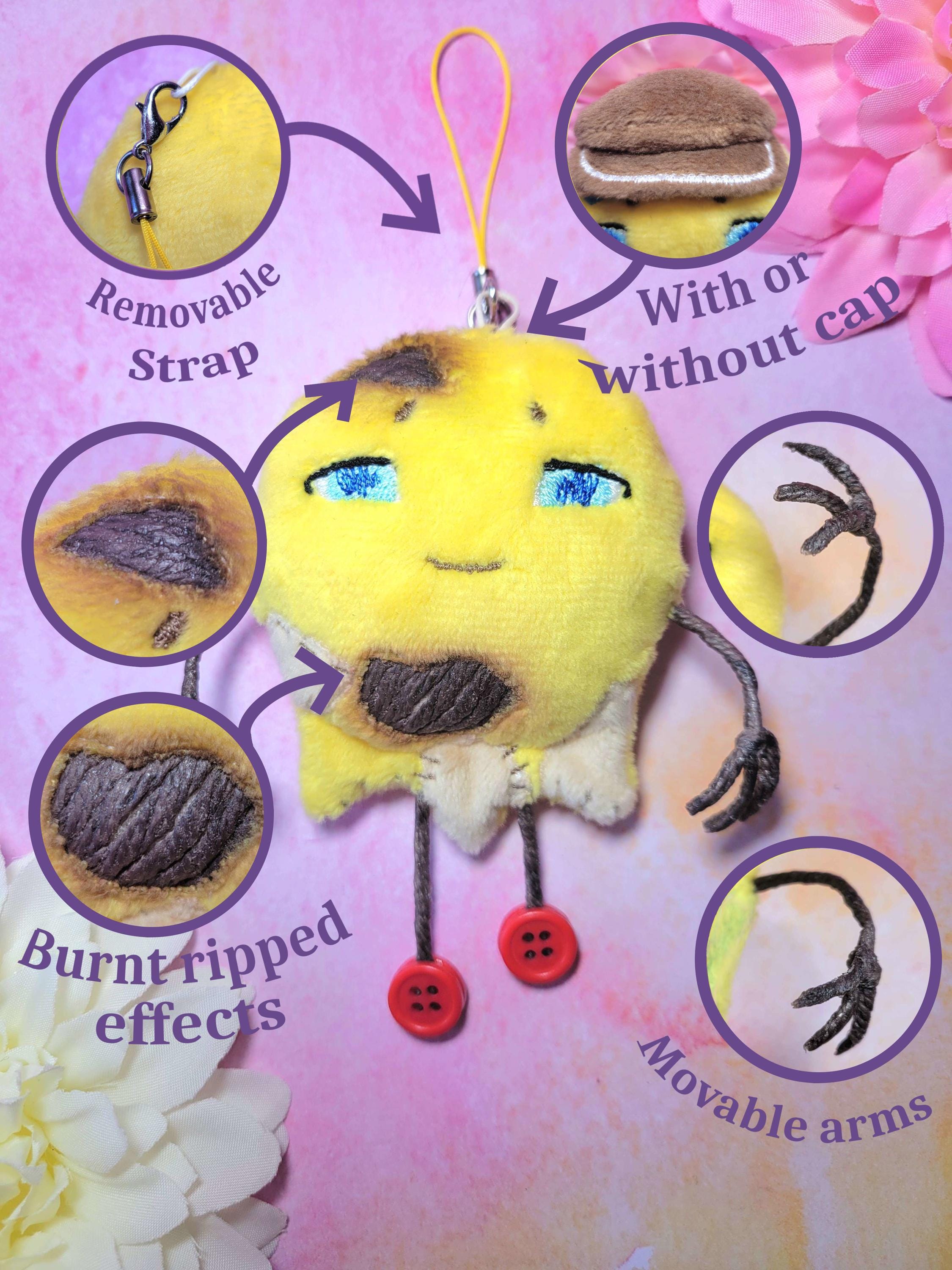 Raggy Infinity Nikki Plush Keychain - Etsy