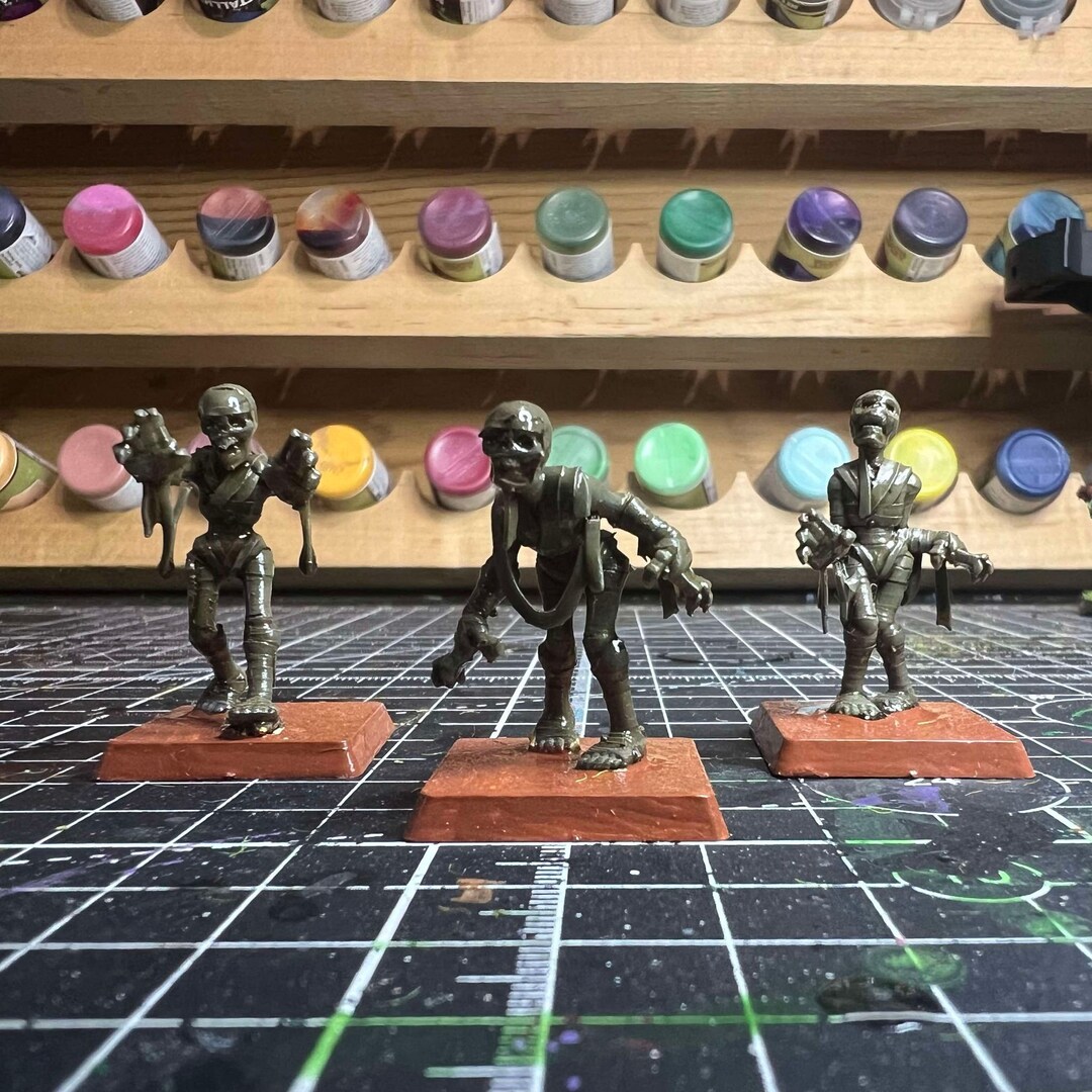 Hand-painted Mummies Set 28mm Dungeons & Dragons, Pathfinder, RPG ...
