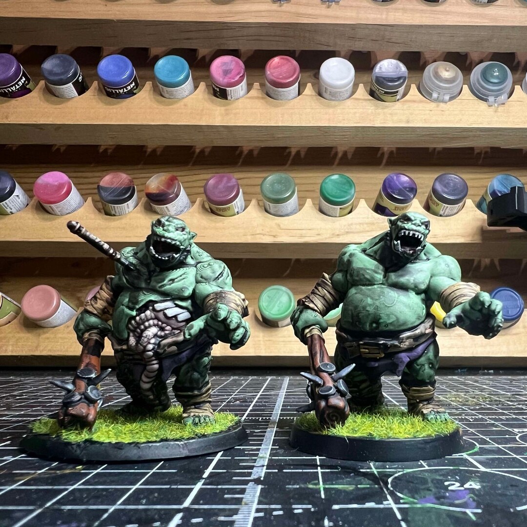 Hand-painted Ogres Set: Undead and Alive 55mm Dungeons & Dragons ...