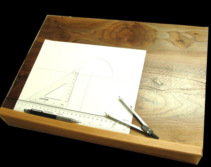 Desktop Drafting Table Walnut / Hickory - Etsy