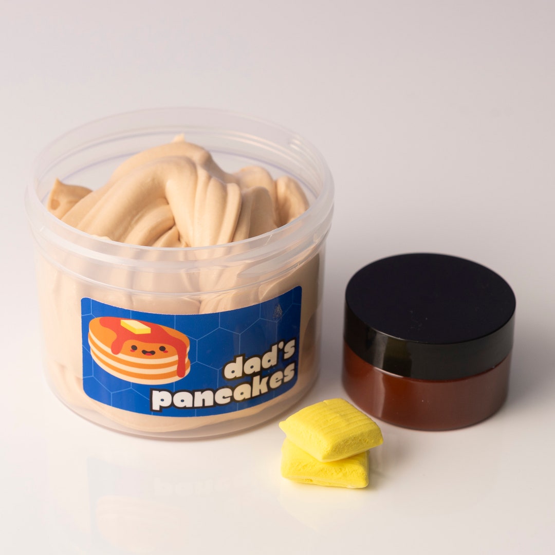 Dad's Pancakes Slime | Butter Slime Clay Add on | Scented Maple Syrup ...