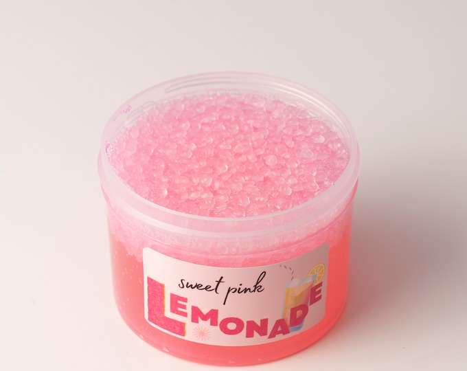 Slime Pink Lemonade Glossy Slime by Sofia 702 Slime Shop Scented Slime ...