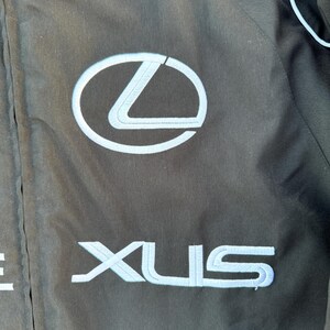 Adult F1 Vintage Lexus Racing Jacket Embroidered Cotton Padded Lexus ...