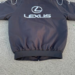 Adult F1 Vintage Lexus Racing Jacket Embroidered Cotton Padded Lexus ...