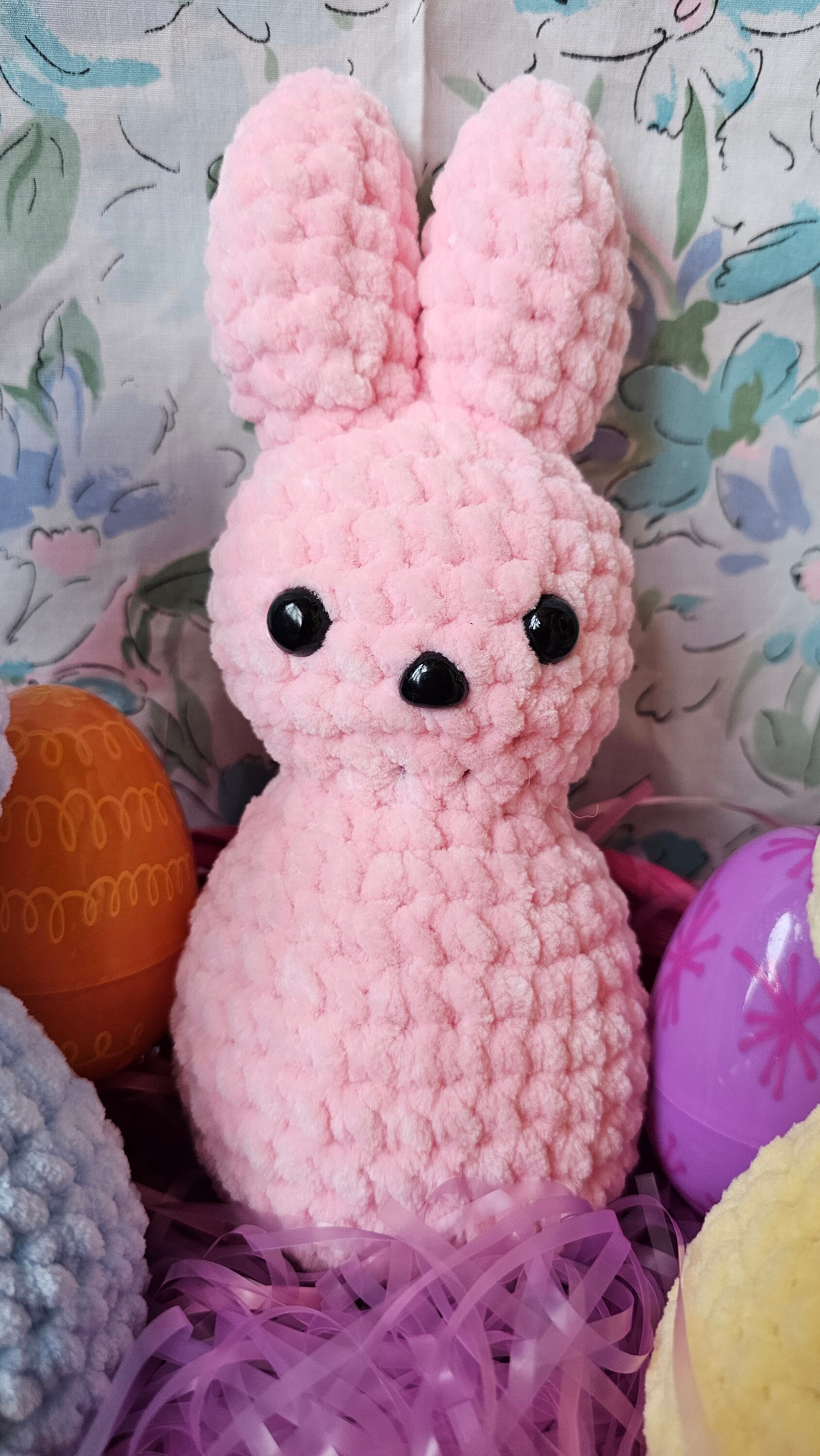 PATTERN Bunny Peep Plushie Easter Easter Basket Stuffer Stuffed Bunny ...