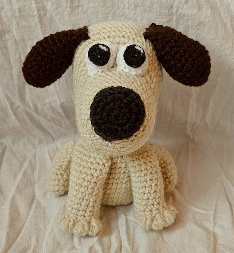 Baby Gromit Crochet Stuffed Animal Plushie Custom Dog Custom Crochet ...