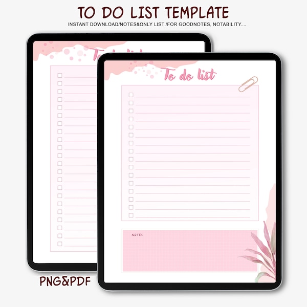 Goodnotes Template - Etsy