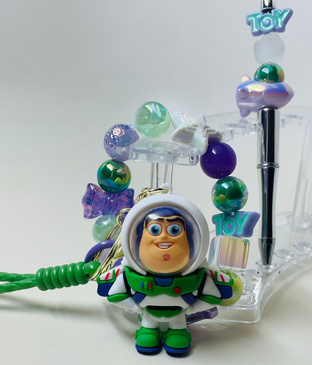 Buzz Lightyear Set Keychain and Pen - Etsy