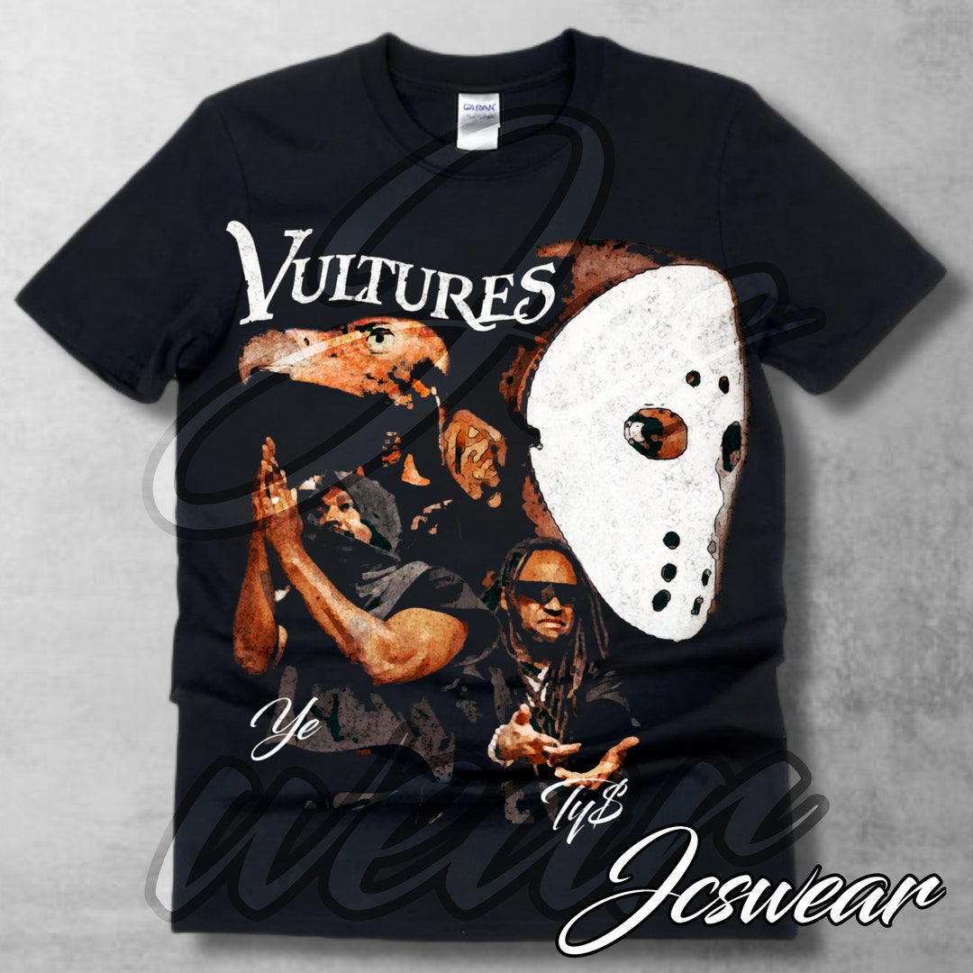Limited Kanye West & Ty Dolla Vultures T-shirt, Gift for Women and Man ...